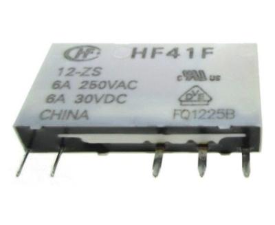 China Socket Mounting 6A 5 PIN Pcb Power Relay 24v Hongfa HF41F-24-ZS for sale