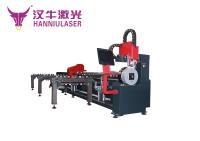 China Fiber Laser Pipe Cutting Machine 3000W 6000W Round Tube Laser Cutting Machine for sale