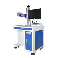 China Optical Fiber Laser Marking Machine 50w 30w 20w With EZCAD Software for sale