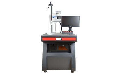 China Air Cooling 5W 10W Laser Engraving Machine For Plastic Galss Leather for sale