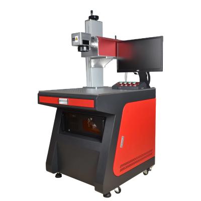 China 3w UV Laser Marking Machine 100*100mm Working Area Air Cooling for sale