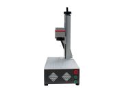 China Portable Fiber Laser Marking Machine 50w 30w 20w Fiber Laser Engraving Machine With Axis for sale