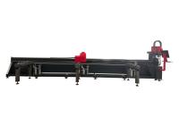 China Fiber Laser Pipe Cutting Machine , Metal Pipe Laser Cutting Machine 2000W 3000W for sale