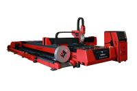 China 3000x1500mm Fiber Laser Cutting Machine Plate And Pipe Tube Metal Machine IPG Raycus for sale