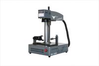 China Desktop Fiber Laser Marking Machine 20W 30W 50W Engraver For SS CS AL Name Card Logo for sale