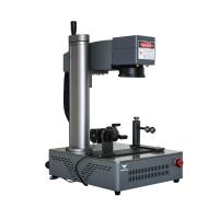 China 30W Handheld Portable Fiber Laser Marking Machine with 0.001mm Precision Air-Cooled Design for sale