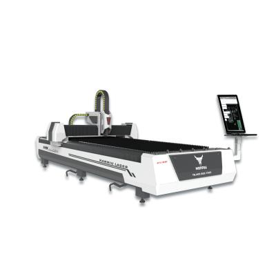 China Sheet Metal Fiber Laser Cutting Machine Single Table Cut For Metal 1500w 2000w 3000w for sale
