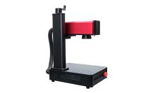 China MINI Fiber Laser Engraving Machine For Metal Portable Laser Machine 10w 20w for sale