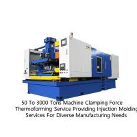 China Custom Injection Molding Services With 50 To 3000 Tons Machine Clamping Force And Up To 30,000 Psi Injection Pressure Offering Custom Colors for sale