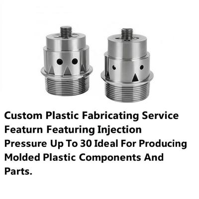 China Custom Plastic Fabricating Service with Injection Pressure Up To 30,000 Psi and Custom Colors Available Featuring DFM Analysis for sale