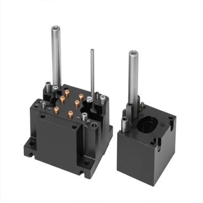 China Precision Injection Molding Services Using EDM Equipment and Black Customized Color with ±0.01 Mm Tolerance for sale