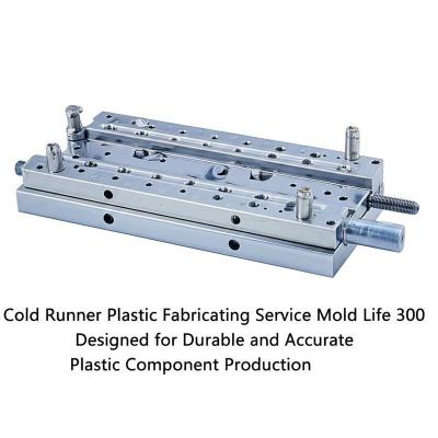 China Cold Runner Injection Molding Service with 300,000-500,000 Shots Mold Life and Custom Colors Available for Durable Plastic Fabrication for sale