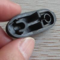 China Custom Dual Shot Injection Molding, Electronic buttons, PC+TPE , durable, texture surface, black matt color, for sale