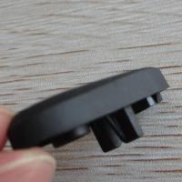 China Custom Dual Shot Injection Molding, Electronic buttons, PC+TPE , durable, texture surface, black matt color, for sale