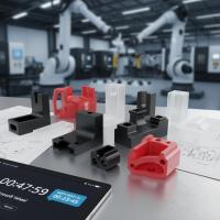 China Expedited 5-Axis CNC Machined Plastic Parts with 24-Hour Quote and 48-Hour Prototype Delivery for sale