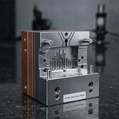 China High-Speed CNC Milling EDM Sinker Injection Mold for 0.05mm Wall Thickness Micro Features for sale