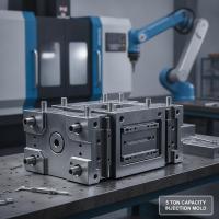 China Large Format CNC Machined Mold Base with HASCO DME Standard Components for 5 Ton Capacity Injection Mold for sale