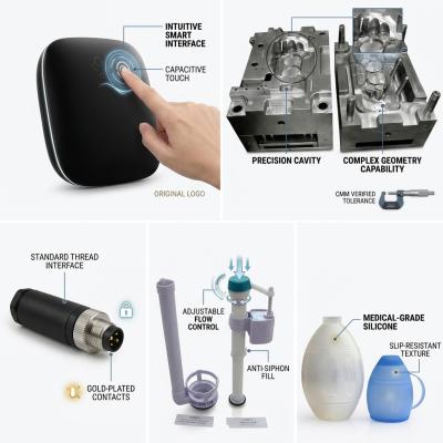 China Consumer Electronics Shell Injection Molding Service ABS PC Anti Scratch Housing for sale