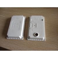 China Single shot injection molding/ electornic enclosure/material PP and calcium carbonate/ White color/ texture surface for sale