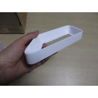 China Single shot injection molding/ electornic enclosure/material ABS/ White color/ gloss surface/Gloss paint for sale