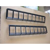 China Multi Cavity Single Shot Injection Molding For Texture Finish Black ABS LCD Bezel for sale