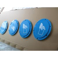 China S136 Single Shot Injection Molding , Blue ABS Front Panel Injection Molding Services for sale