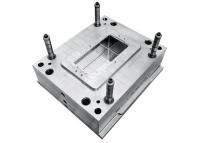 China Single Shot Injection Molding Services / Lead Acid Battery Box Injection Mold Tooling for sale