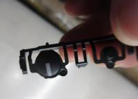 China Dual Shot Precision Injection Molding , PC Electronic Button Injection Moulding Services for sale