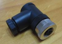 China Custom Electronics Injection Molding For Assembled M8 M12 Female 90 Degree Connector for sale