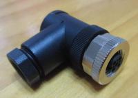 China Custom Electronics Injection Molding For Assembled M8 M12 Female 90 Degree Connector for sale