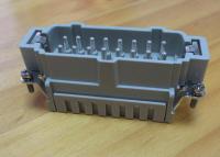 China 24 Pins Rectangle Male Connector Injection Molding Services , Electronic Injection Molding for sale