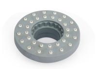 China FDA Silicone Injection Molding / Co Injection Molding For Shower Products for sale
