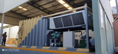 China Industrial Vacuum Cooling Equipment with 5.2x2.2x2.4m Chamber, 0.1-0.5 Mbar Pressure and 98kW Power for sale