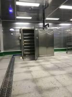 China Minimized Production Losses Vacuum Cooler Painted Mild Steel Chamber 500-6000kg Capacity for sale