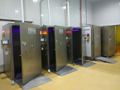China Touch Screen Vacuum Cooling Machine 500-6000kg Capacity for Vegetables Fruits Flowers for sale