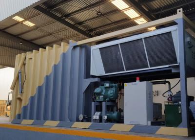 China 72KW Industrial Vacuum Cooler for Vegetables - 4 Pallet Capacity, 1500-2000kg Processing for sale