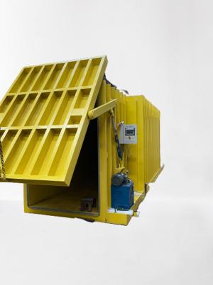 China PLC Control 72kW Vacuum Cooling Machine for Vegetables Flowers Mushrooms 4 Pallets for sale