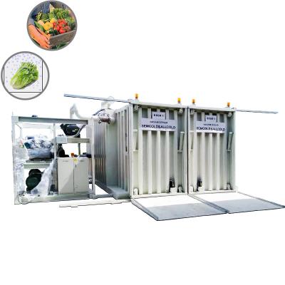 China Industrial Vacuum Cooler 4 Pallets 2000kg Capacity Leybold Pump Leafy Vegetables for sale