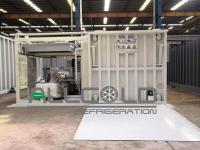 China PLC Control Vacuum Vegetable Cooler 72kW 4 Pallets Industrial Pre Cooling Machine for sale