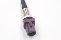 China 50 Ohm Coaxial Cable UFL Conn To SMB Conn Fakra With RF 1.37 Cable for sale