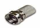 China F Plug RF Antenna Connector Copper Twist On F Connector RG6 For TV for sale