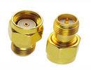 China Router Cable RF Antenna Connector SMA / RP SMA Male to Female Adapter for sale