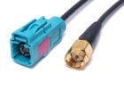 China Straight Fakra Connector Assembly Female To Sma Male Adapter Rg58 Cable for sale