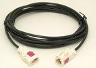 China Coaxial Cable Fakra Connector Assembly / SMB Female Connector 50ohm Impedance for sale