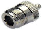 China LMR Cable / CFD Cable N Type Adapter Female Crimp Pin Connector 50 Ohm for sale