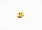 China Vertical Connection RF Coaxial Connectors / Pogo Pin Connector 36V 15A Max Current Rating for sale