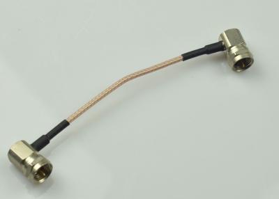 China F Male To F Male RF Cable Assemblies 1GHz Frequency For Communication Equipment for sale