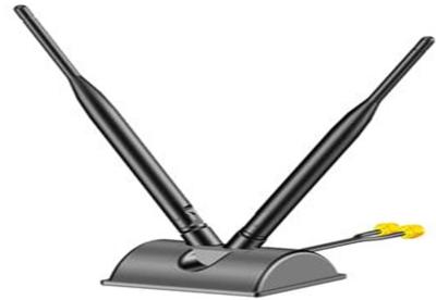 China Portable Magnetic Mount Dual Band Wifi Antenna for Digital TV System for sale