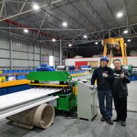 China Second Hand Roof Sheet Roll Forming Machine For Concrete Tile Making for sale