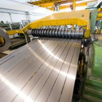 China Max. coil weight 25000Kgs Cold Roll Steel Coil Slitting And Rewinding Machine Secondhand for sale